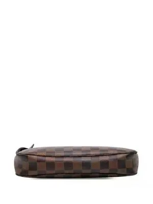 LOUIS VUITTON Damier Ebene Pochette Accessoires Shoulder Bag - Brown