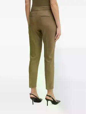 MORGAN Pressed-crease Cropped Trousers