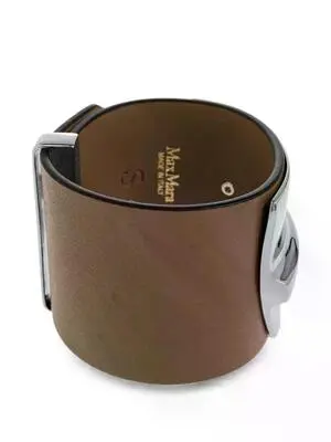 Max Mara Leather Bracelet With -tone Hardware