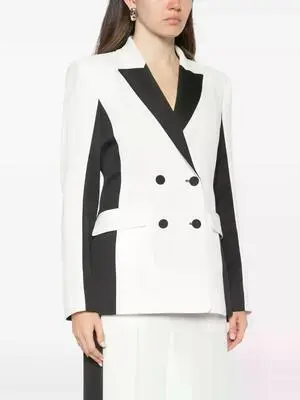 Patrizia Pepe Color-block Double-breasted Blazer