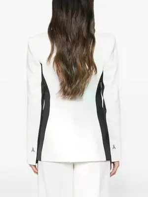 Patrizia Pepe Color-block Double-breasted Blazer