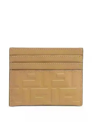 Fendi Ff Diamonds Leather Cardholder