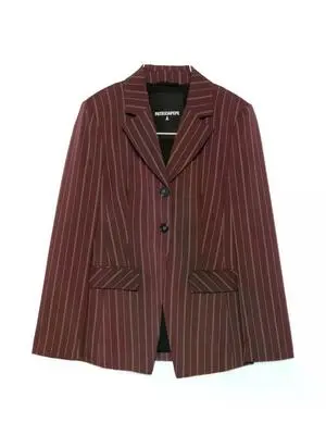 Patrizia Pepe Pinstripe-pattern Single-breasted Blazer