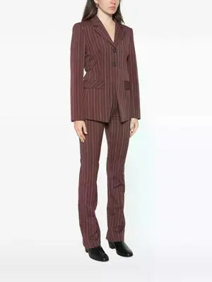 Patrizia Pepe Pinstripe-pattern Single-breasted Blazer