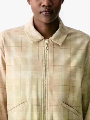 MOS MOSH Mmkira Chels Check-pattern Zip-up Jacket