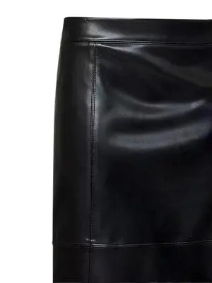 Max Mara Zip-up Straight Midi Skirt