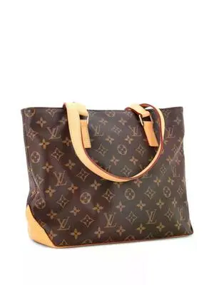 LOUIS VUITTON Monogram Canvas Cabas Piano Tote Bag - Brown