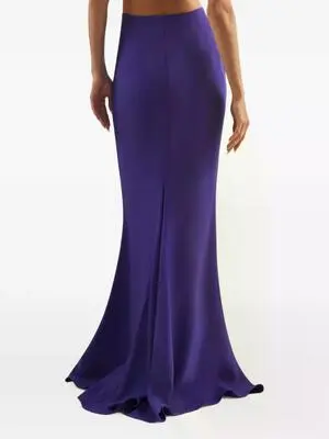 TALLER MARMO Silver Screen Maxi Skirt