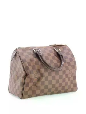 LOUIS VUITTON Speedy 25 Satchel Handbag - Brown