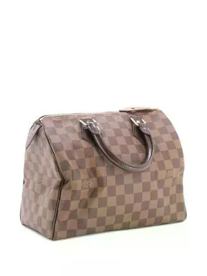 LOUIS VUITTON Speedy 25 Satchel Handbag - Brown