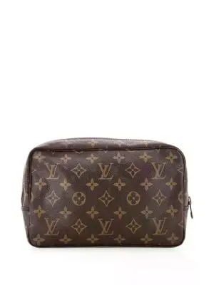 LOUIS VUITTON Monogram Canvas Toiletry Pouch 23 - Brown