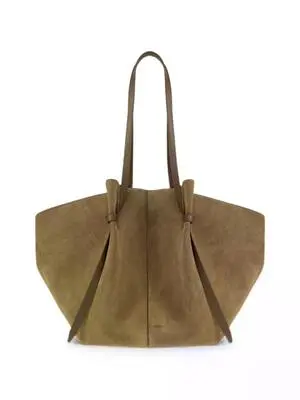 Yuzefi Xl Mochi Suede Tote Bag - Brown