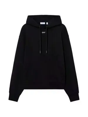 Off-White Arrows-motif Hoodie - Black