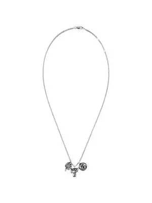 TWOJEYS Charm-detail Sterling Necklace - Silver