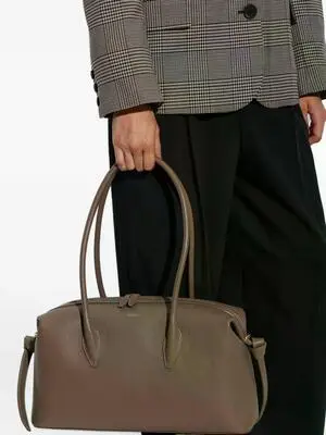 Yuzefi Brioche Pebble-grain Shoulder Bag