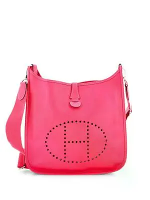 Hermès Evelyne Bag Gen Iii Epsom Pm Crossbody Bag - Pink
