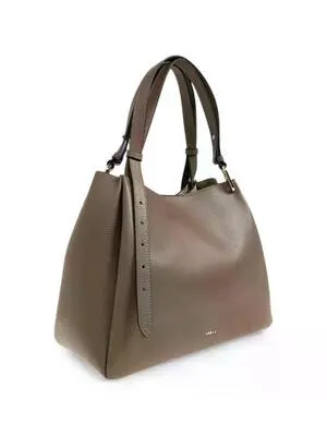 Furla Nuvola Grained Leather Tote Bag