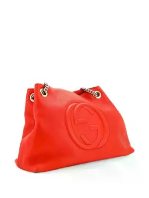 Gucci Soho Chain Strap Leather Medium Shoulder Bag