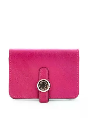 Hermès Dogon Evercolor Card Holder - Pink