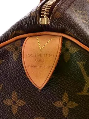 LOUIS VUITTON Speedy Satchel Monogram Canvas 30 - Brown