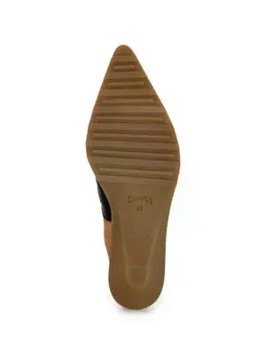 Camper Panelled Leather Mules