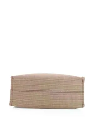 Celine Cabas Thais Fabric With Leather Large Tote Bag