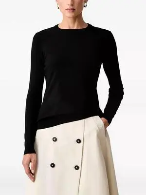 TRUSSARDI Fine-knit Round-neck Sweater