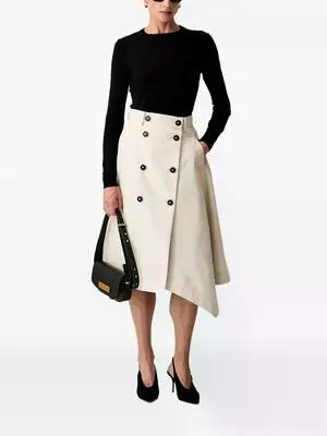 TRUSSARDI Fine-knit Round-neck Sweater