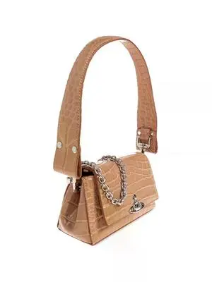 VIVIENNE WESTWOOD Hazel Croc-effect Mini Tote Bag