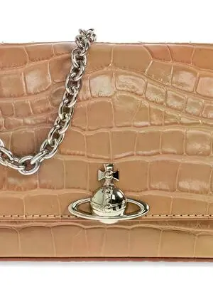 VIVIENNE WESTWOOD Hazel Croc-effect Mini Tote Bag