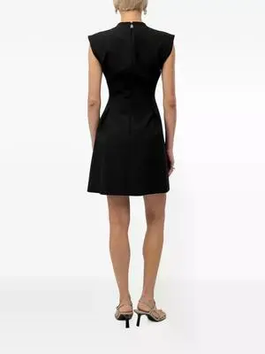 Hugo Kaytra Cap-sleeve Dress With Pleat Details