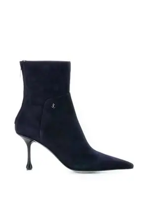 JIMMY CHOO Cycas Suede Ankle Boots - Blue