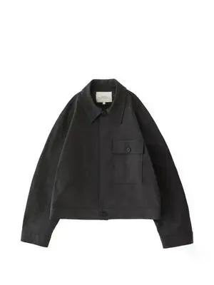 Studio Nicholson Drey Flap-pocket Cotton Jacket - Black