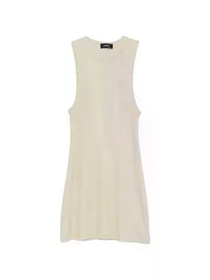 Wardrobe.NYC Ribbed-knit Tank Top - Grey