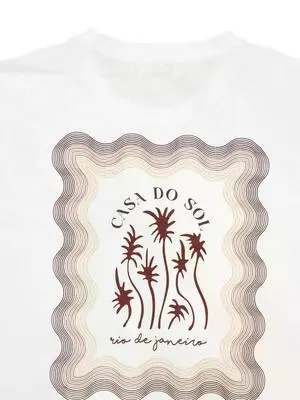 Frescobol Carioca Dinid Graphic-print Boxy-fit T-shirt