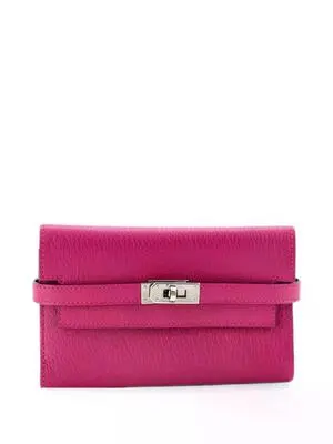 Hermès Kelly Trifold Wallet Chevre Mysore Medium Small Wallets