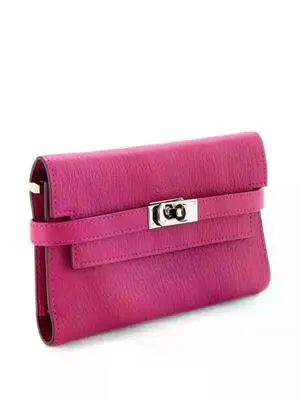 Hermès Kelly Trifold Wallet Chevre Mysore Medium Small Wallets