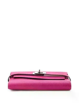 Hermès Kelly Trifold Wallet Chevre Mysore Medium Small Wallets
