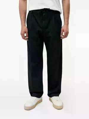 Hugo Modern-fit Stretch Trousers With Digital Print And Drawcord Waist
