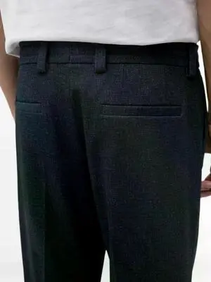 Hugo Modern-fit Stretch Trousers With Digital Print And Drawcord Waist