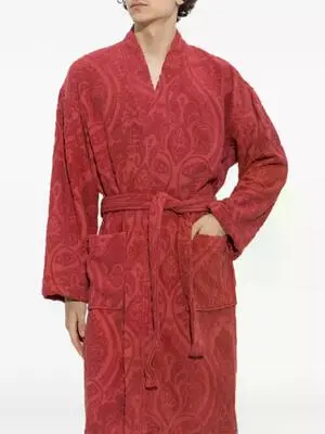 Etro Paisley-jacquard Bathrobe