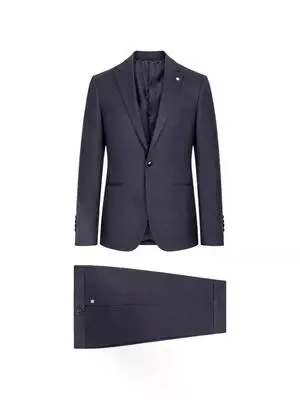 LUIGI BIANCHI MANTOVA Single-breasted Notched-lapel Suit