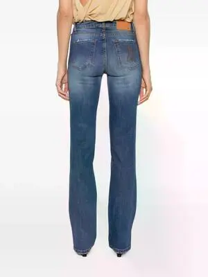 Patrizia Pepe Slit Detail Jeans