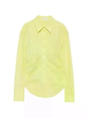 Patrizia Pepe Gathered Poplin Shirt