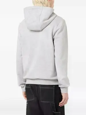 Iceberg Logo-patch Zip-up Hoodie