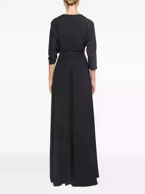 NISSA Crystal-embellished Maxi Dress