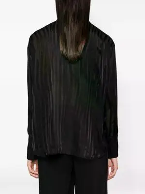 Patrizia Pepe Dévoré Oversized Shirt