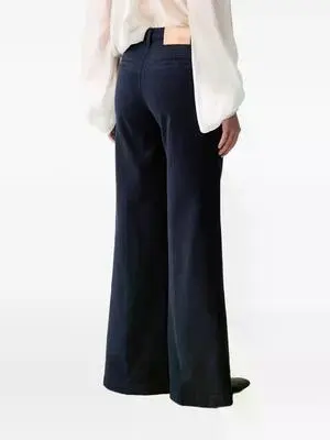 VICOLO Button-fastening Wide-leg Jeans