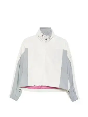 Patrizia Pepe Colour-block High-neck Jacket