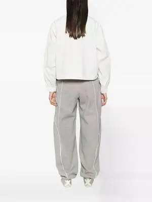 Patrizia Pepe Colour-block High-neck Jacket